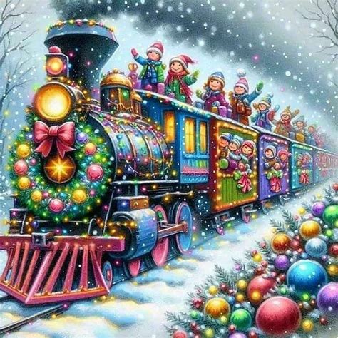 Christmas Train Online Puzzle