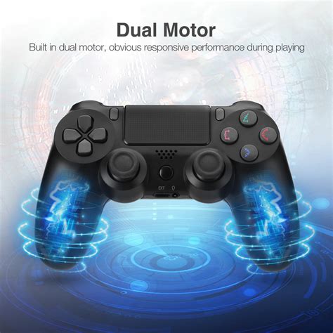 Powerextra Ps 4 Controller Dualshock 4 With Audio Speaker High Precisive Touch Pad 6 Axis