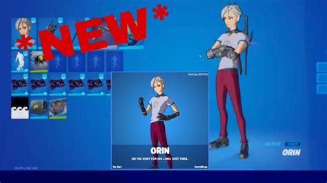 Fortnite New Orin Skin Gameplay Youtube