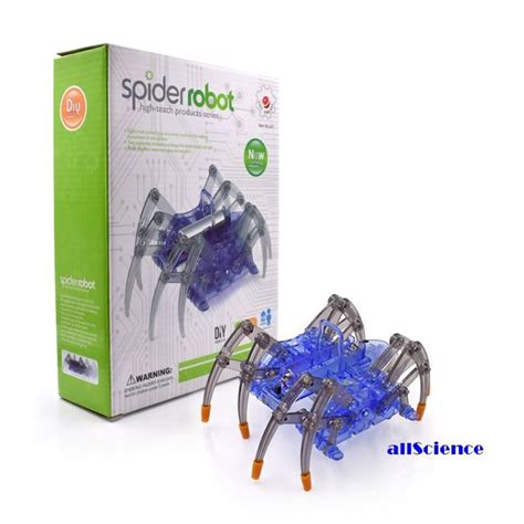 Electric Spider Robot Diy Assembling Kit Shopee Malaysia