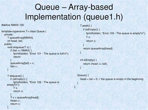 Ppt The Queue Data Structure Powerpoint Presentation Free Download Id4445125