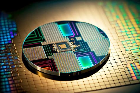 Microchip And Transistor Innovation Wafer Semiconductor Manufacturing
