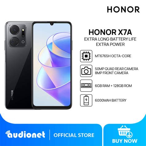 Honor X A Smartphone Gb Ram Gb Rom Mp Ultra Clear Quad Camera Mah Battery