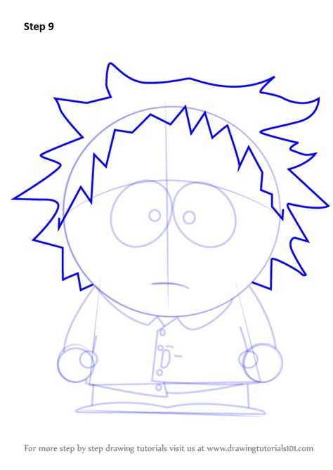 How To Draw Tweek Tweak From South Park South Park Step By Step