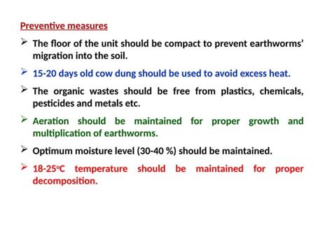 Vermicomposting Preparation And Its Importance Pptx