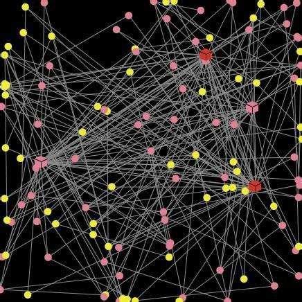 Virus Is Spread Across Network Infected Hubs And Nodes Become Red And Download Scientific