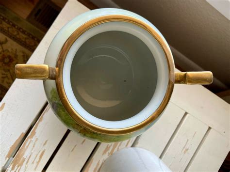 Signed Circa 1911 Japanese Morimura Bros Vase Gold Moriage Art