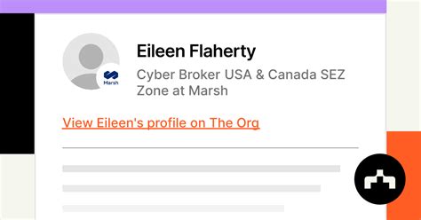 Eileen Flaherty Cyber Broker Usa And Canada Sez Zone At Marsh The Org