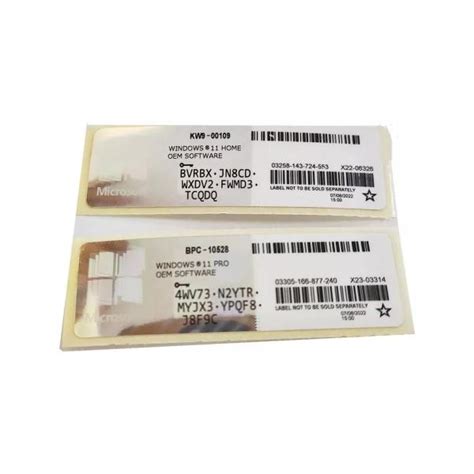 Windows Coa Sticker Full Version Windows Coa Sticker Microsoft Windows License Key