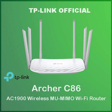 Promo Tp Link Archer C86 AC1900 Wireless MU MIMO Wi Fi Router C 86 Cicil 0 3x Jakarta Barat