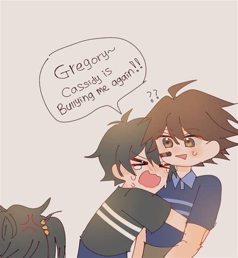 Cute Gregory And Cc Fnaf Funny Fnaf Comics Fnaf Drawings