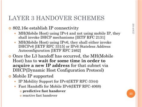 Ppt Cross Layer Assisted Sip Handover Base On Wimax Powerpoint