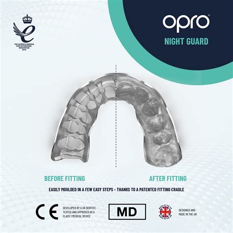 Opro Night Guard Mouth Guard For Bruxism Teeth Grinding And Sleeping