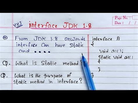 Learn Interface JDK 1 8 In Java Static Method In Interface Java