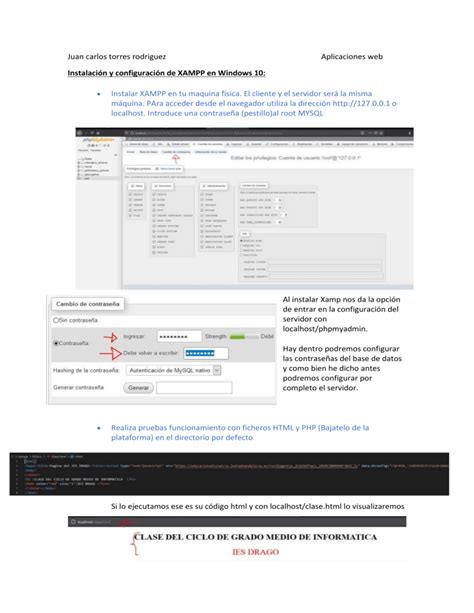 Practica instalacion y configuracion XAMPP