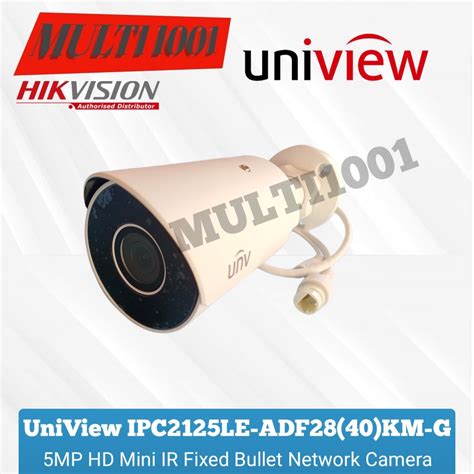 Jual UniView IPC2125LE ADF40 KM G IP CAMERA UNV 5 MP OUTDOOR PoE Shopee Indonesia