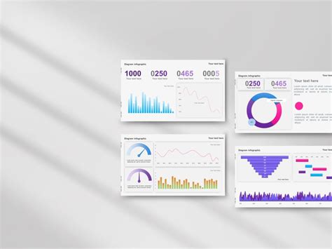 Dashboard Powerpoint Template Data Analytics Presentation Ppt Digital Ppt Mockup With Shapes