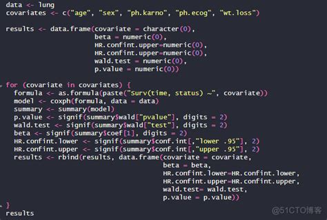 单因素cox回归具体步骤 单因素cox回归分析 冷月星的技术博客 51cto博客