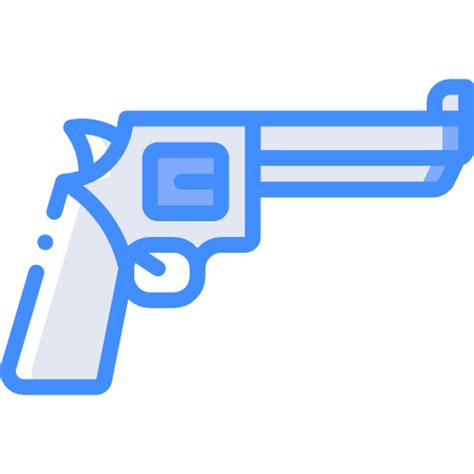 Revolver Basic Miscellany Blue Icon Revolver Basic Miscellany Blue Icon