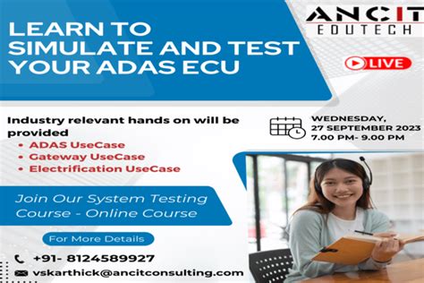 Ecu Simulation And Testing September Batch23