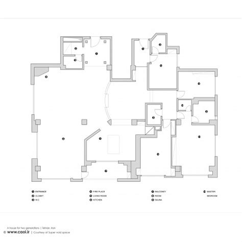 خانه ای برای دو نسل معماری معاصر ایران