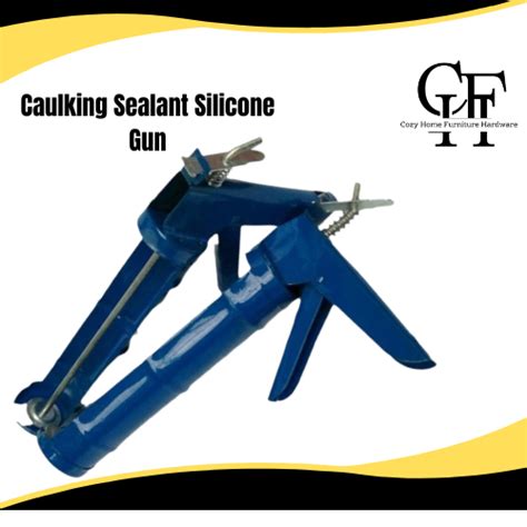 Chfh Blue Caulking Gun Heavy Duty For Silicone Sealant Shopee Philippines