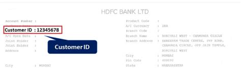 What Is Customer ID Of HDFC Bank Account Find Out Its Importance