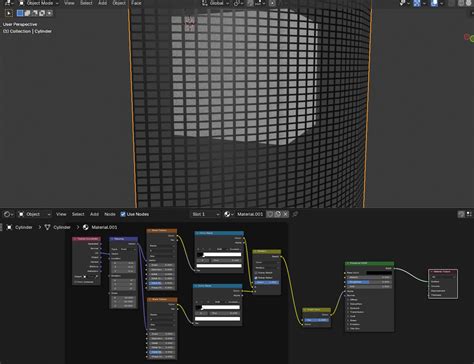 How Create Net Material Openwork Perforated Procedural In Blender 4