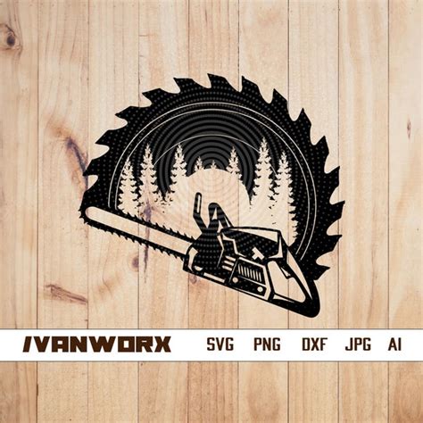 Chainsaw Svg Etsy
