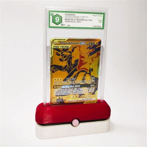 🐉 Tarjetero Pokemon Slab・archivo Stl Para ・cults