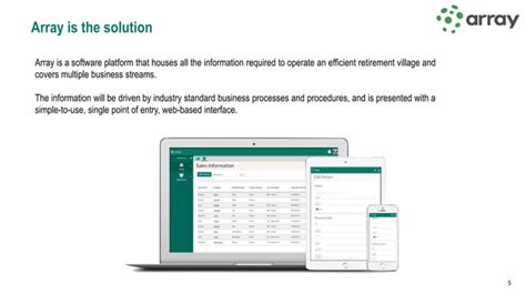 Array Pitch Deck Aug 2018 Ppt