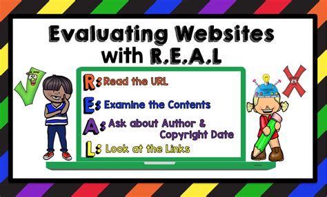 How To Evaluate Websites With Elementary Babes Lessons By Sandy
