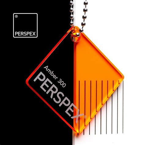 Amber 300 Perspex Acrylic Sheet Plastic Stockist