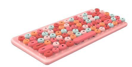 Buy Wholesale China Comfortable And Silent Colorful Bluetooth Keyboard Bluetooth Keyboard At