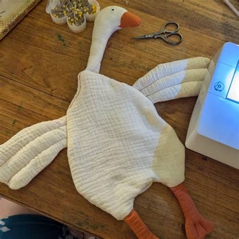 Goose Gloria Cuddle Cloth Cuddle Goose Sewing Pattern Etsy