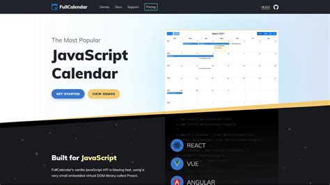 10 Javascript Calendar Library And Plugin 2024 Themeselection