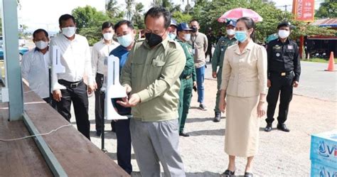 ឯកឧត្តម សោម ពិសិដ្ឋ អញ្ជើញចុះសួរសុខទុក្ខ កម្លាំងប៉ុស្តិ៍គោលដៅ ត្រួតពិនិត្យ វិធានការសុខាភិបាល