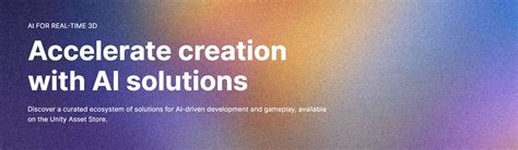 Unity、開発者向けにaiマーケットプレイスをアセットストア内に開設 Ledgeai