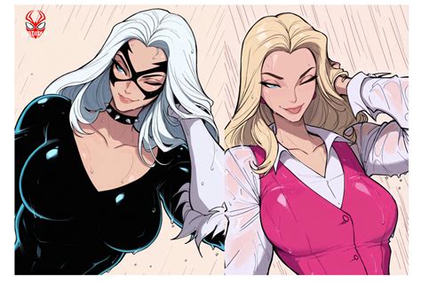 Black Cat X Felicia Hardy By Spideyjosh Art On Deviantart