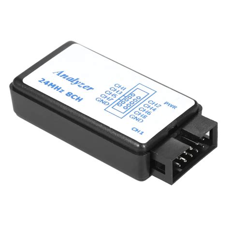 USB 8CH 24MHz Logic Analyzer Voltage Range 0 8V To 5V