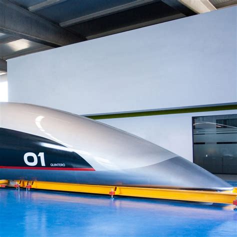 First Human Passengers Travel In Big Designed Hyperloop Pod