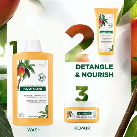 Buy Klorane Nourishing Mango Conditioner 200ml Dry Hair Online At