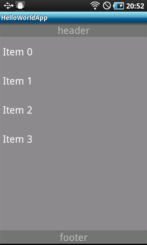 Separator Between ListView And TextView On Android Stack Overflow