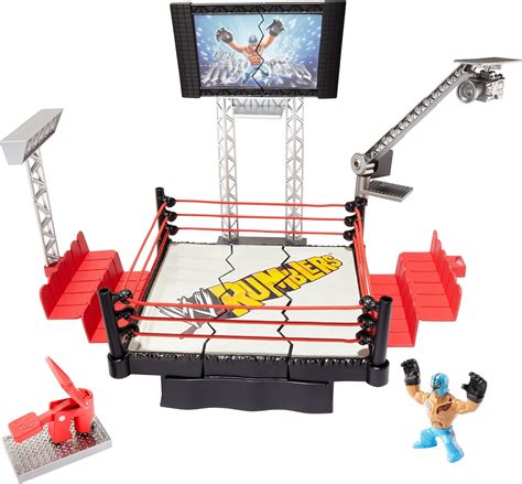 Wwe Rumblers Rampage Devastadium Ring Playset Amazonde Spielzeug
