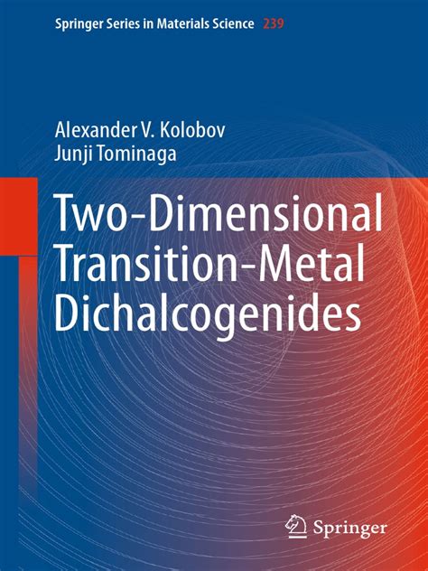 Two Dimensional Transition Metal Dichalcogenides Pdf Graphene Semiconductors