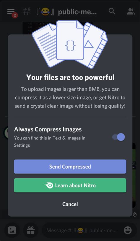 The Video File S MB Doesn T Really Limit Up To 8MB It S Less Than 8MB Discord