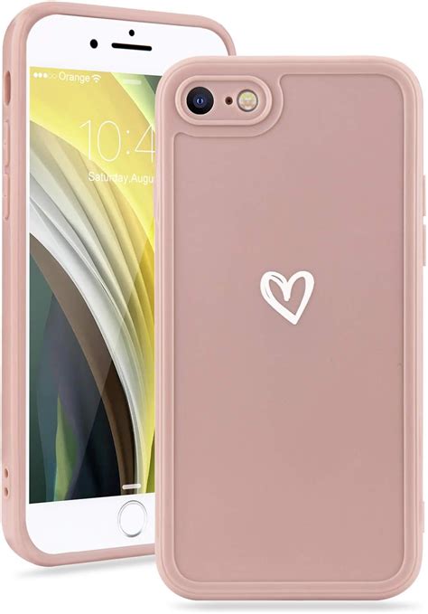 Micoden For Iphone 7 8 Se2020 2022 Case Cute Girls Silicone Shockproof