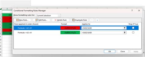 Additional Conditional Formatting For Arrow Symbols Rexcel
