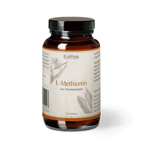 L Methionin 120 Kapseln Energetisierte Produkte