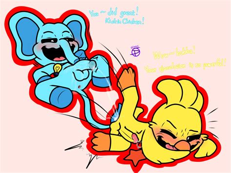 Rule 34 Blue Body Blue Fur Blue Skin Bubba Bubbaphant Critters Poppy